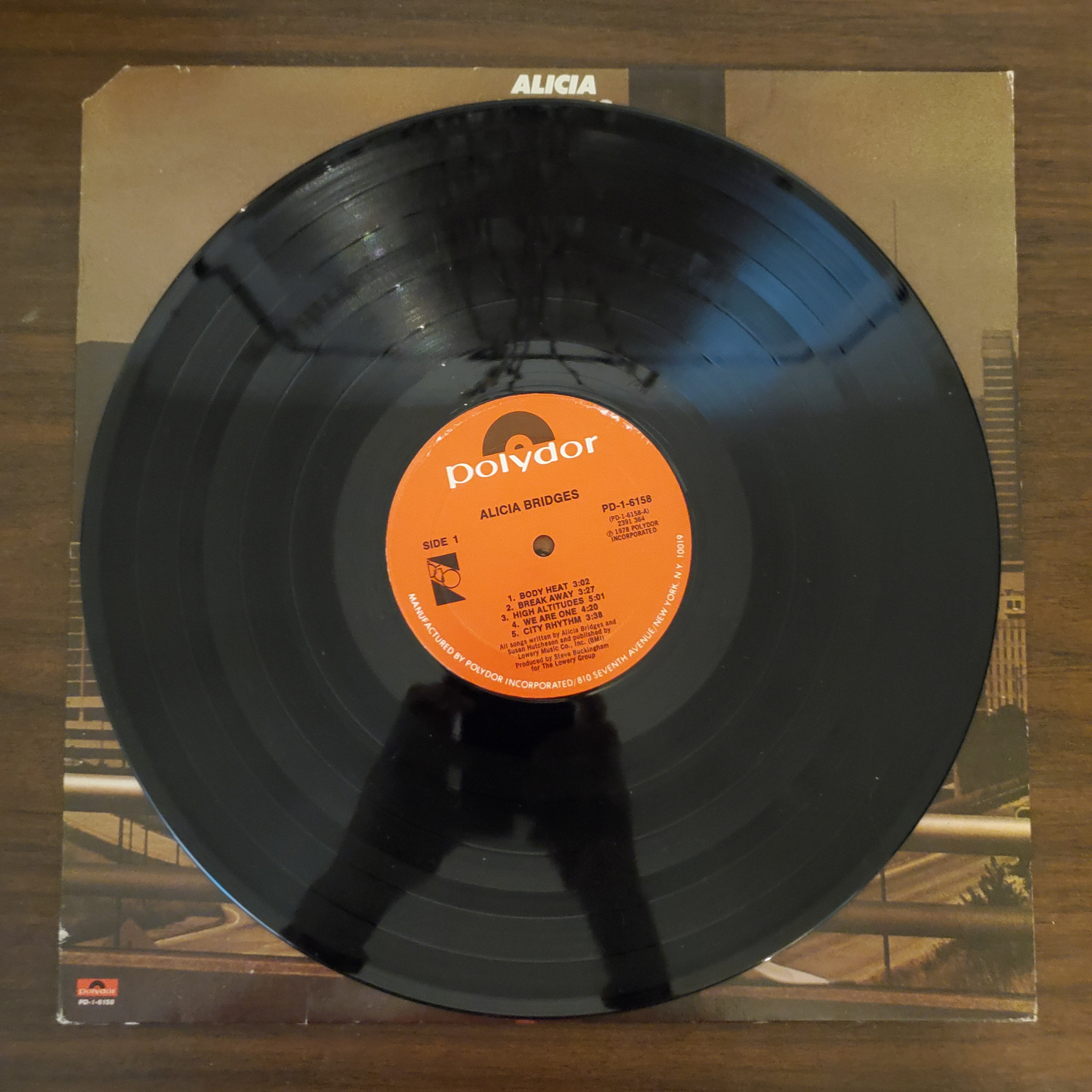 Alicia Bridges Alicia Bridges Vintage Albums, 1978, PD-1-6158, Disco, I ...