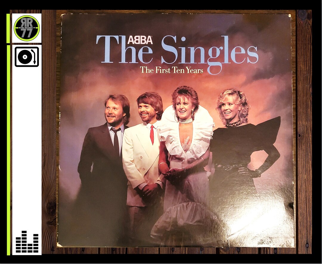 1982 ABBA the Singles the First Ten Years2 Record Set - Etsy