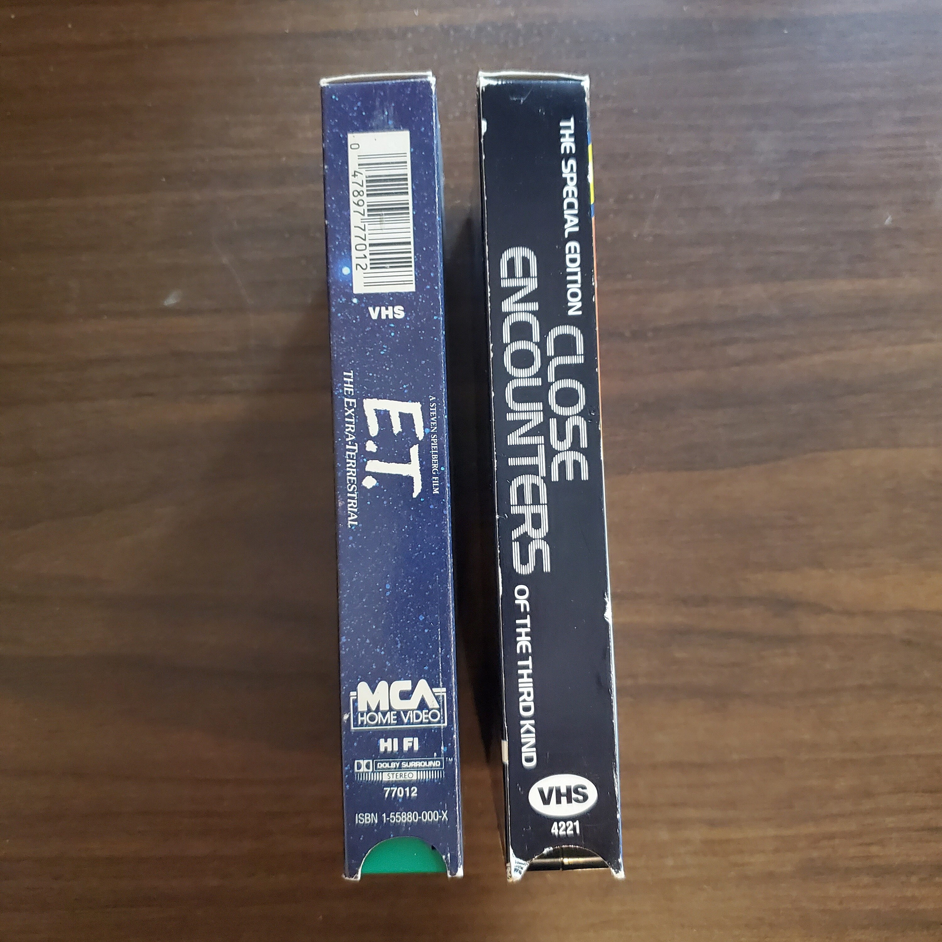 2 Steven Spielberg Movies on VHS E.T. the Extra-terrestrial - Etsy