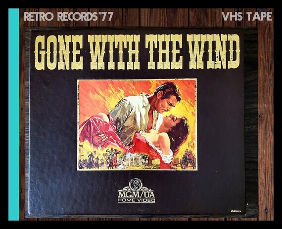 Gone With the Wind MGM/UA Home Video VHS Boxed MV900284 Old | Etsy