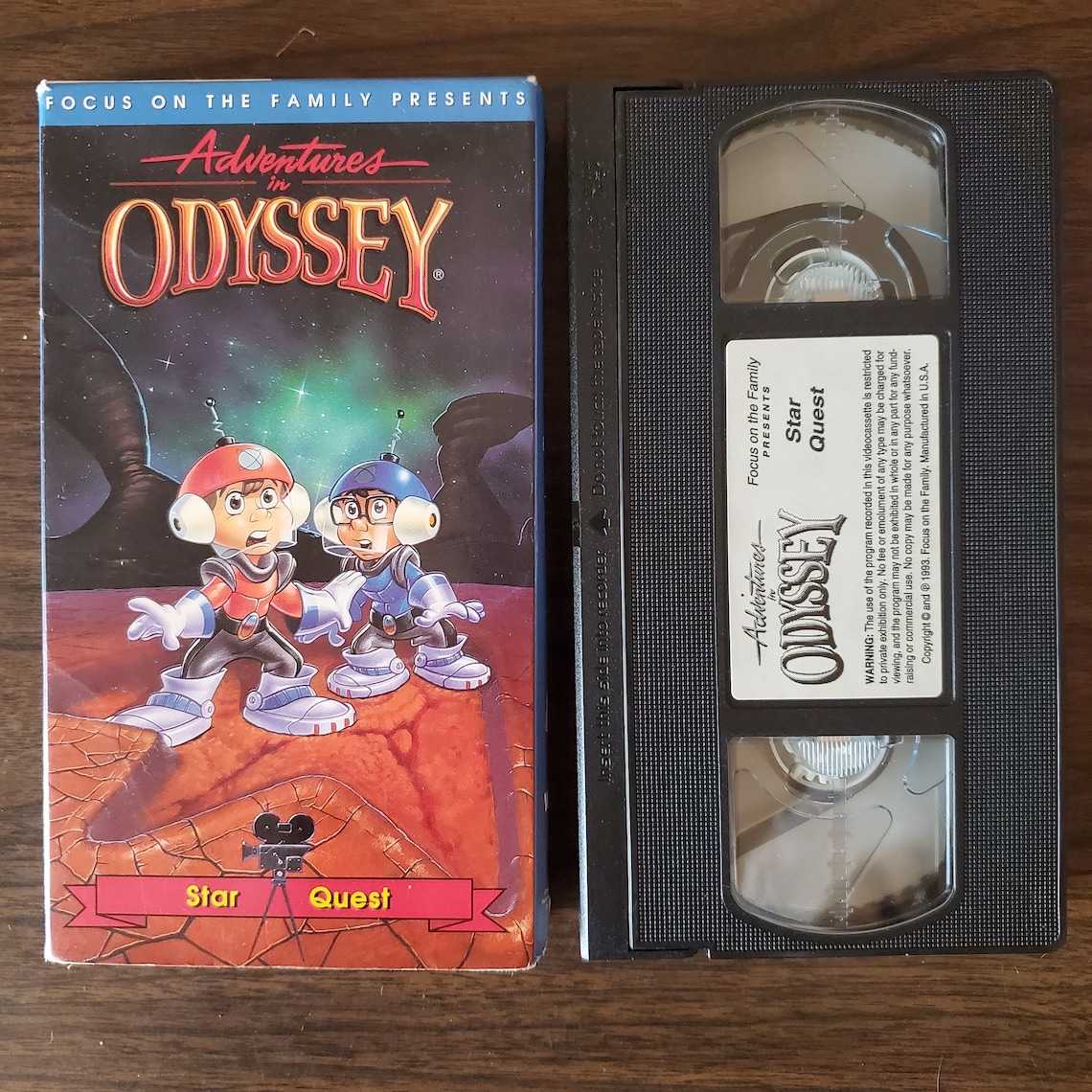 Adventures in Odyssey Animated Series VHS Tapes 5 Episodes - Etsy