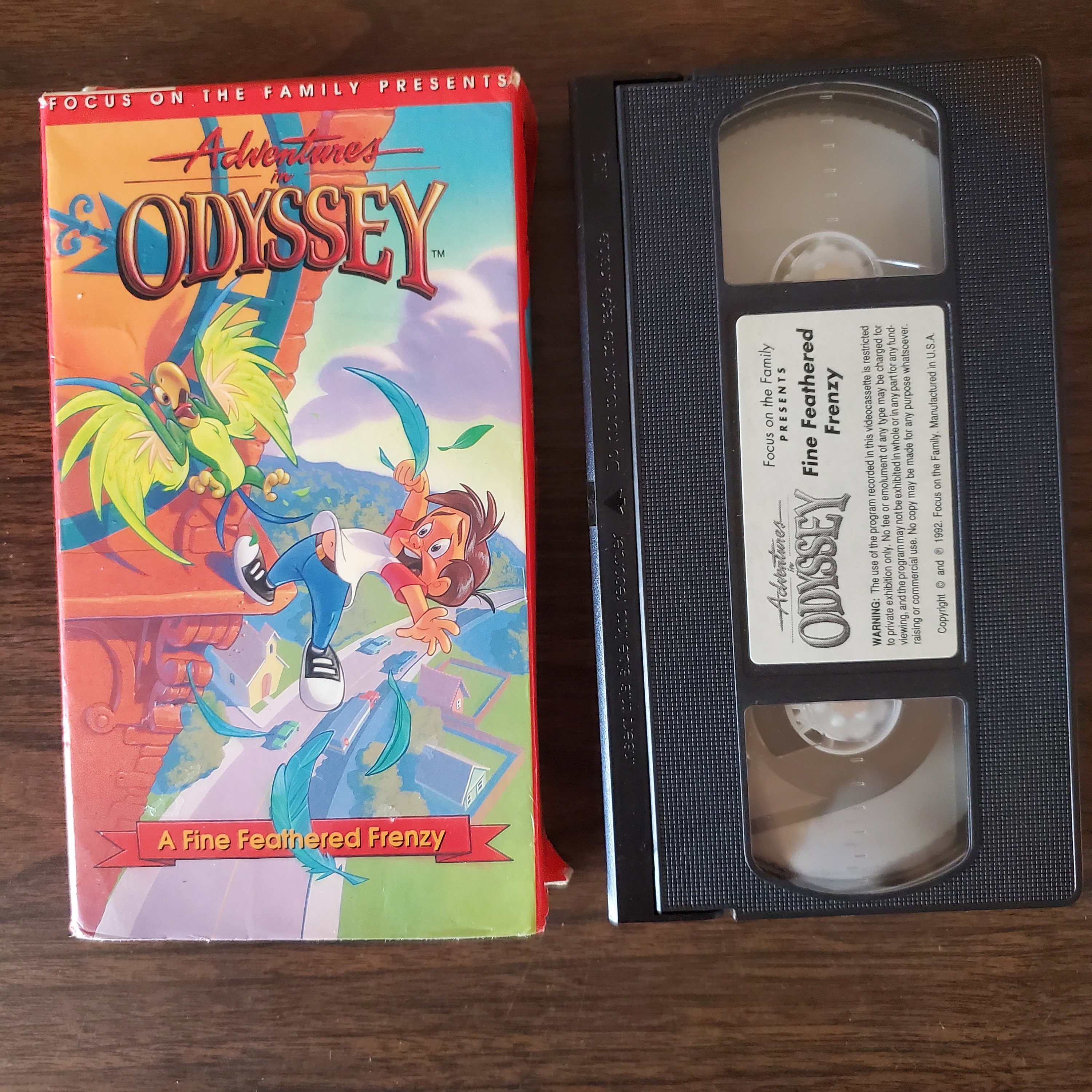Adventures in Odyssey Animated Series VHS Tapes 5 Episodes - Etsy