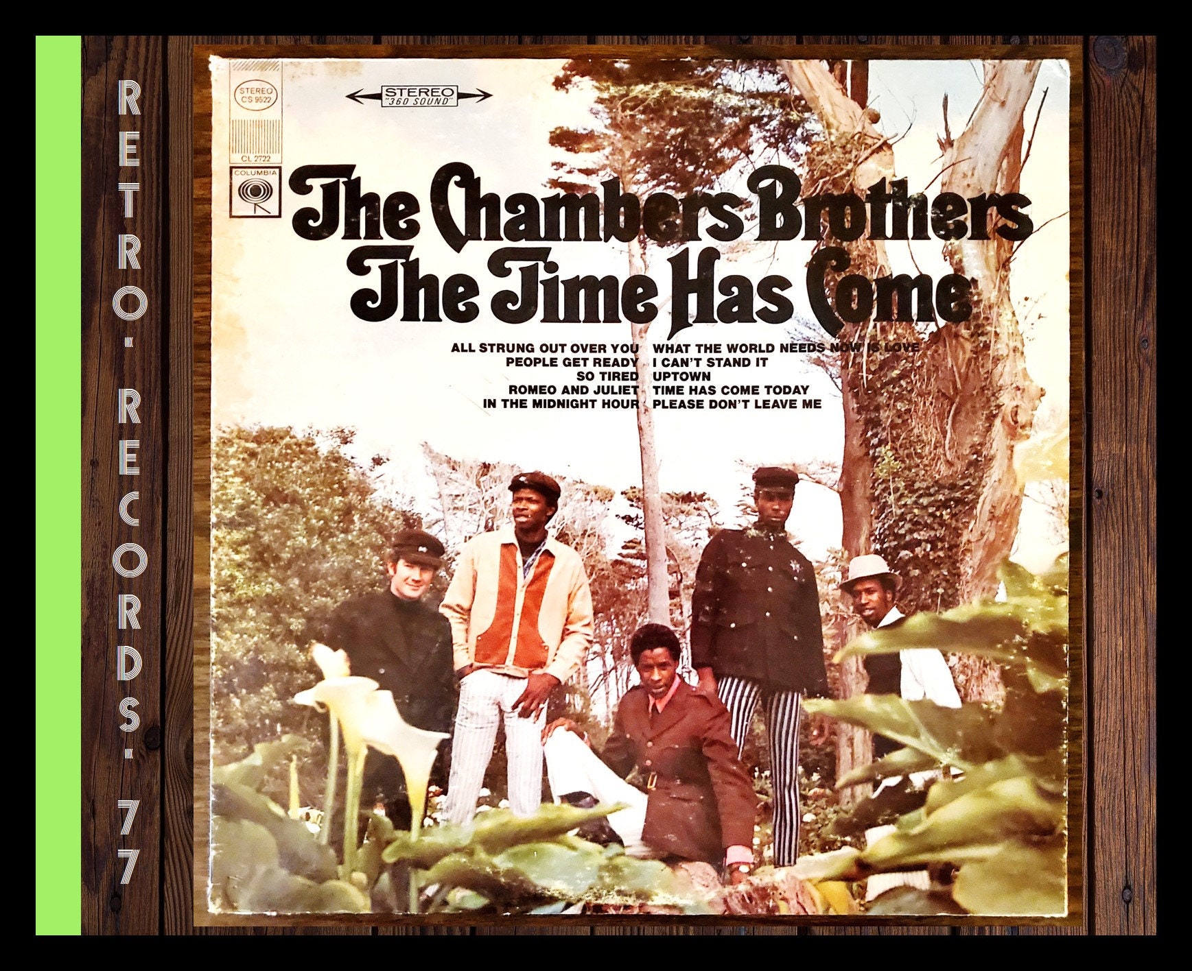 The Chambers Brothers-the Time Has Come LP, 1971, CS 9522, Soul, Funk ...