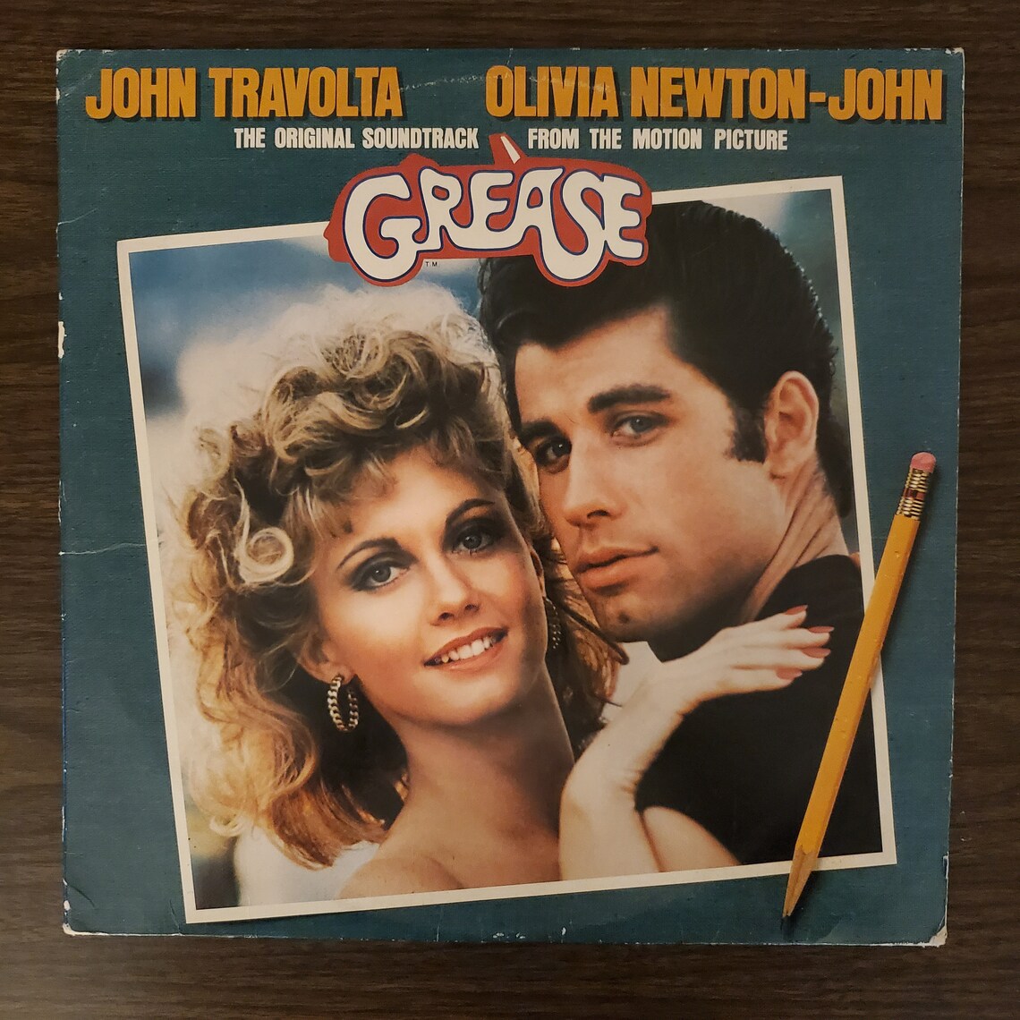 Grease Record LP & VHS Motion Picture Sountrack 1978 John - Etsy