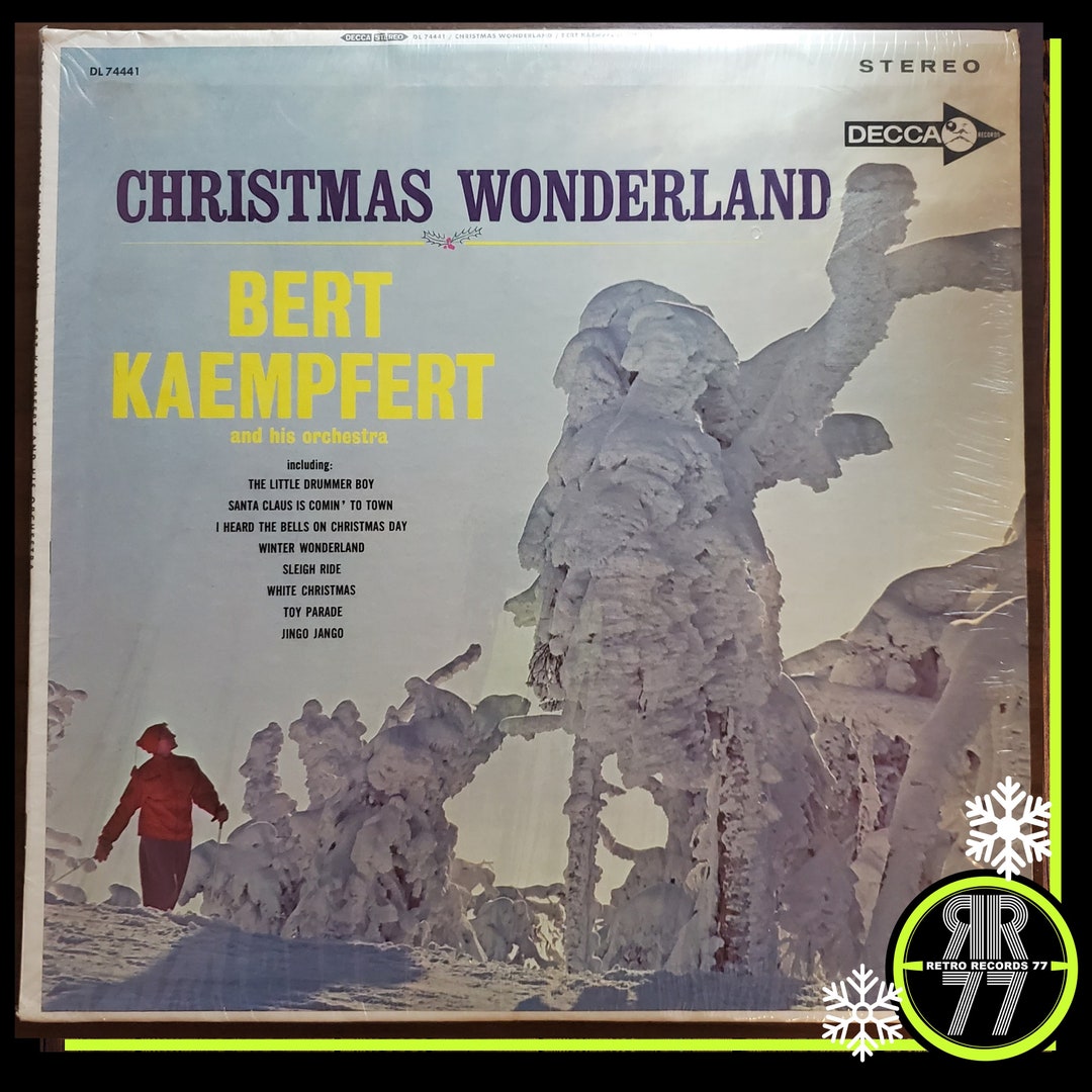 1963 Vintage Christmas Album Christmas Wonderland Bert - Etsy