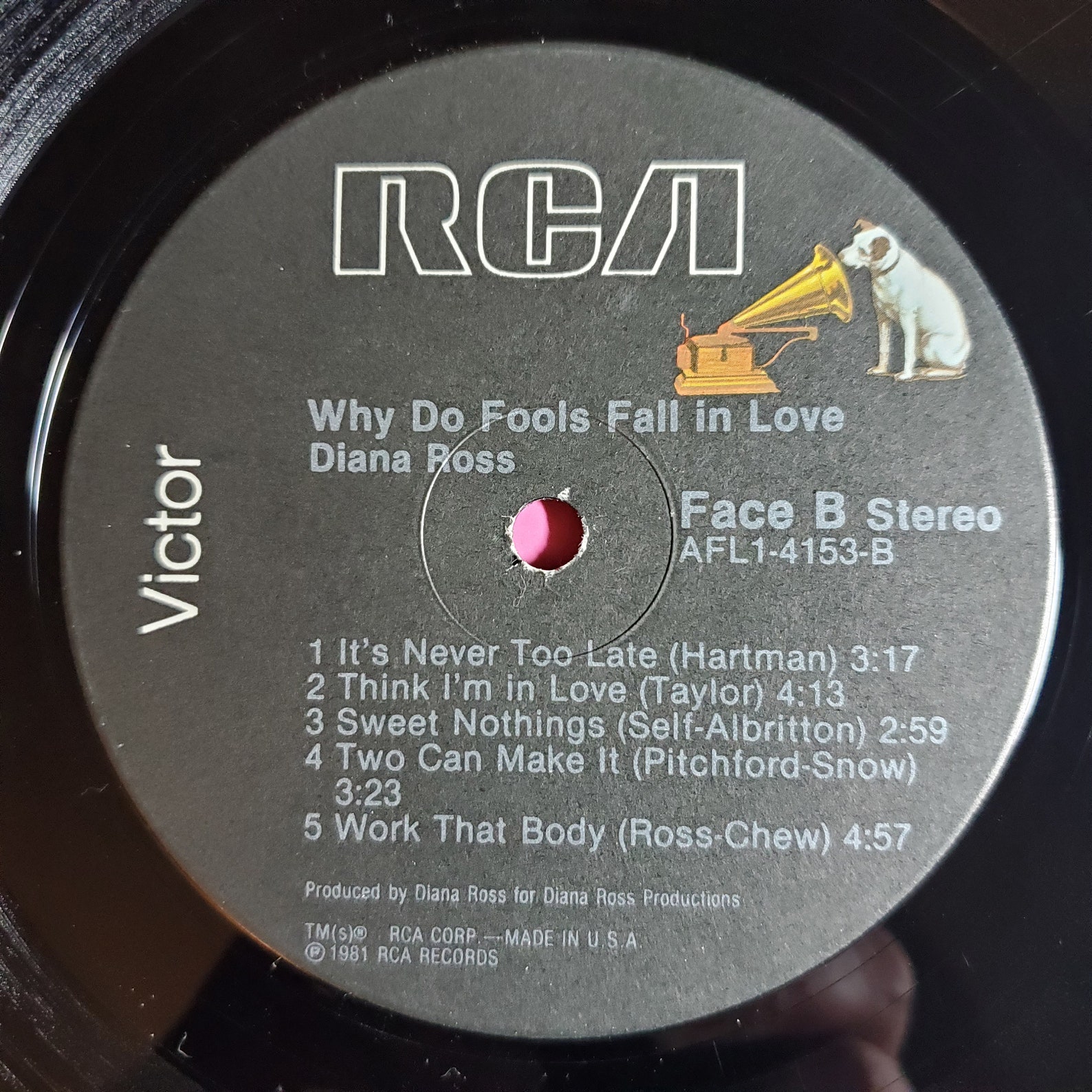 Vintage Albums: Diana Ross Why Do Fools Fall in Love Diana - Etsy