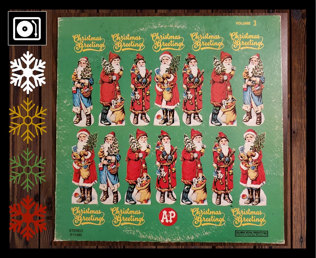 Vintage Christmas Album: Christmas Greetings Volume 3, 1972, Christmas ...