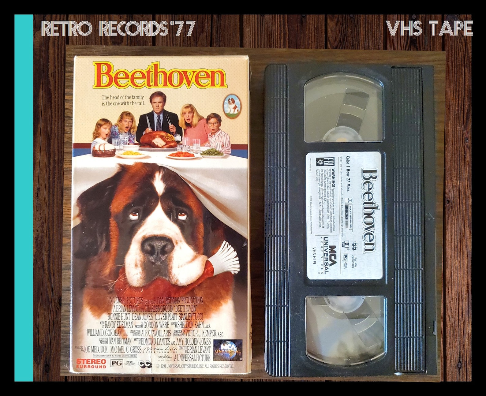 Beethoven and Beethoven 2nd Movie VHS, St Bernard, Dog Movie, Kids Vhs ...