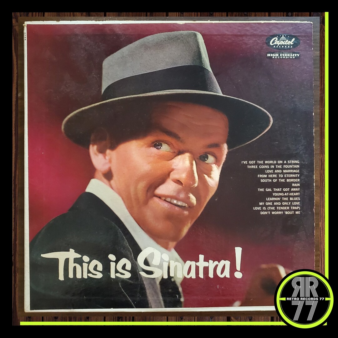 Frank Sinatra This is Sinatra Album, 1957, Crooner, Jazz, Three Coins ...