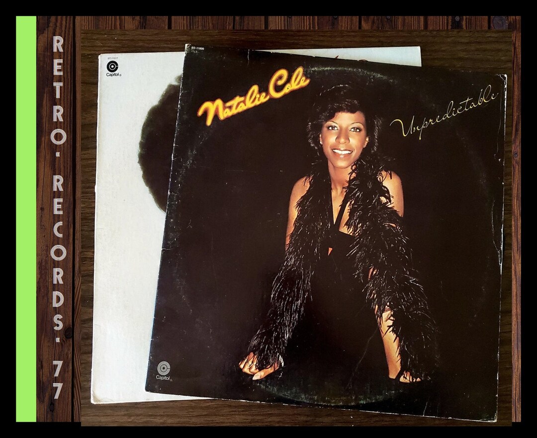 Vintage Record: 2 Natalie Cole Albums,1976 Natalie, 1977 Unpredictable ...