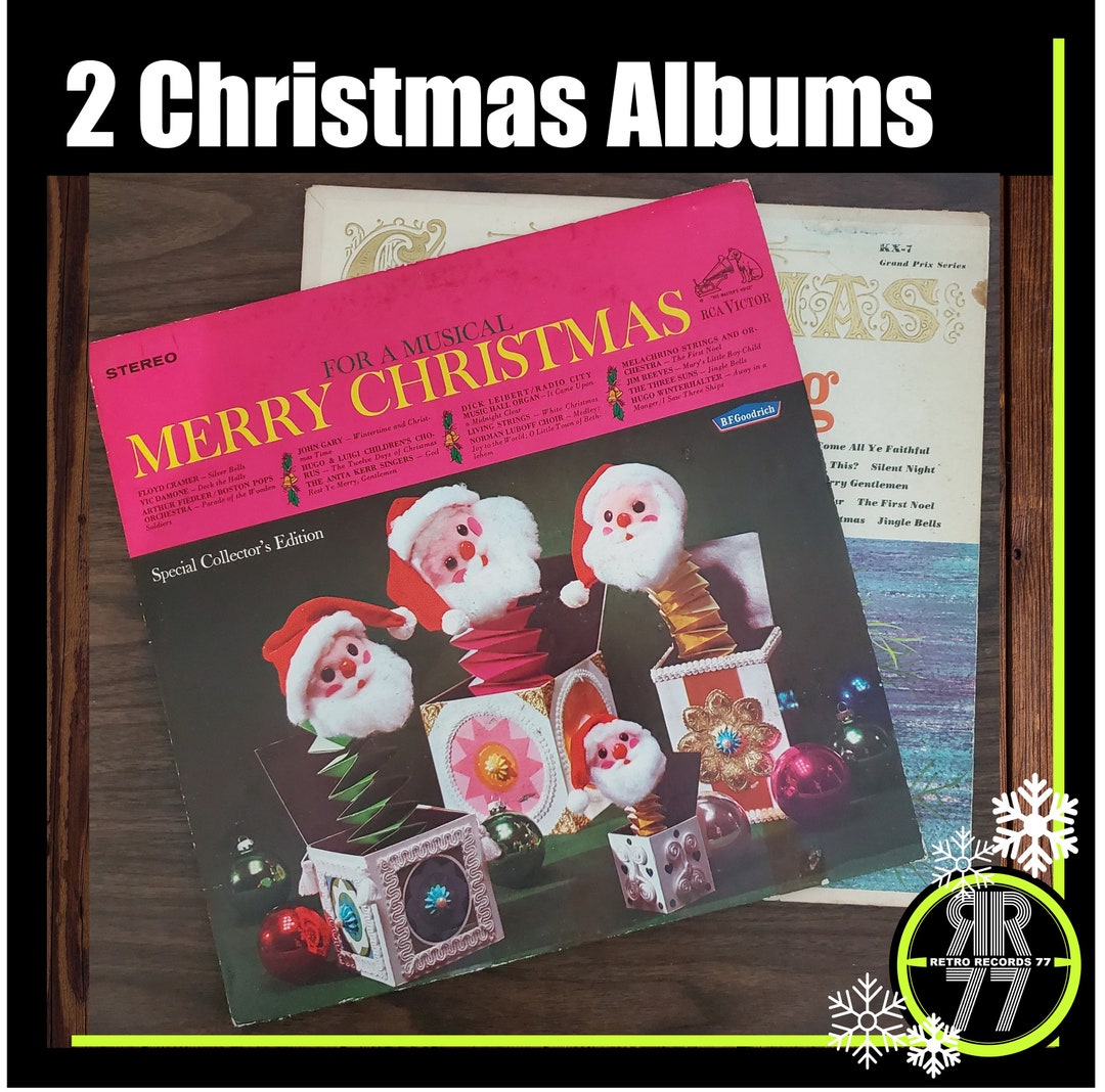 2 Christmas Albums for A Musical Merry Christmas, Vol 4 Album ...