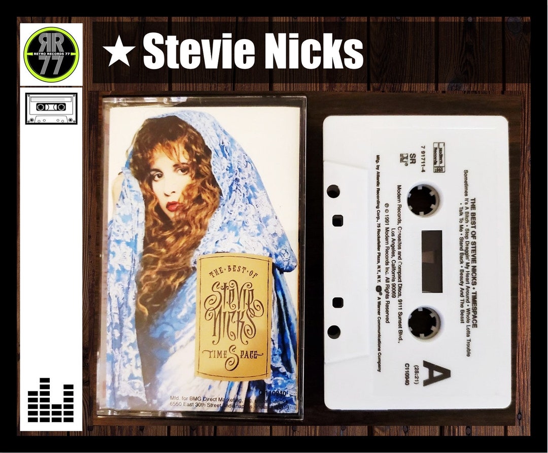 Vintage 1991 Stevie Nicks Timespace Cassette Tape - Etsy