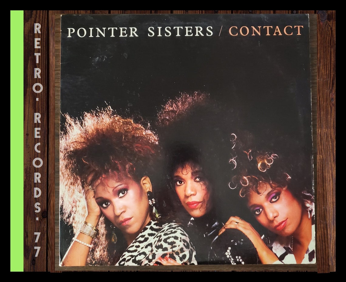 1985 Pointer Sisters-contact LP Disco AJL1-5487 Disco - Etsy