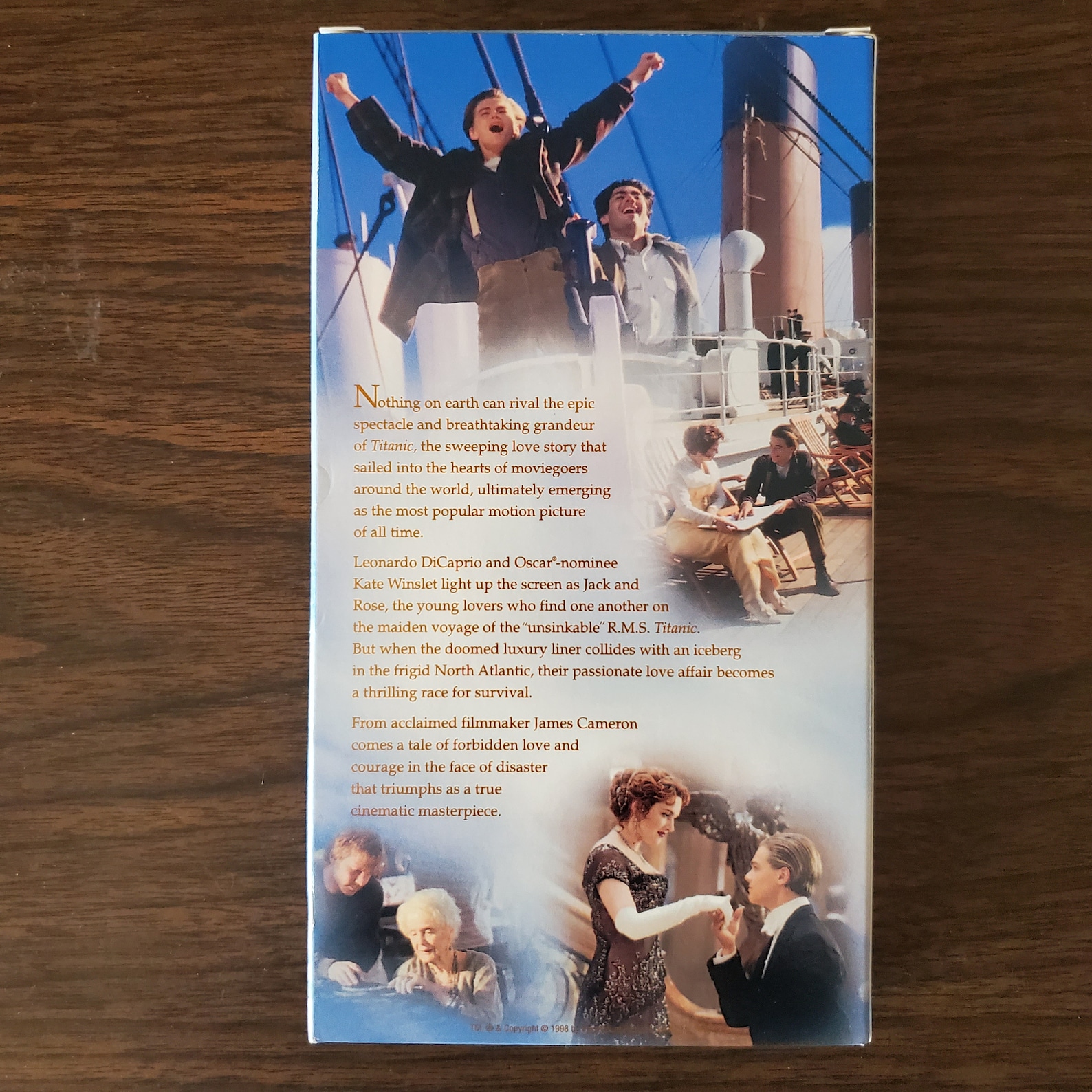 Titanic VHS Box Set, Leonardo Dicaprio, Kate Winslet, Movie Night - Etsy