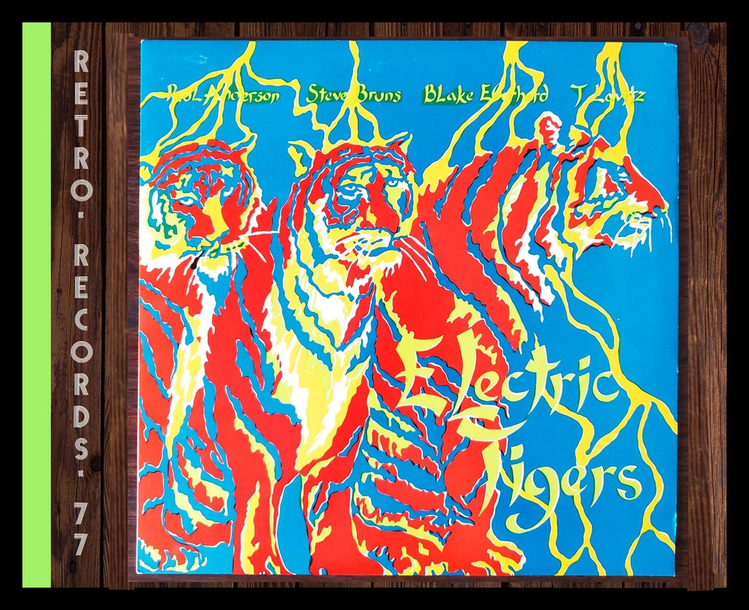 1985 Electric Tigers-electric Tigers LP, Rare Jazz, Anderson Records ...