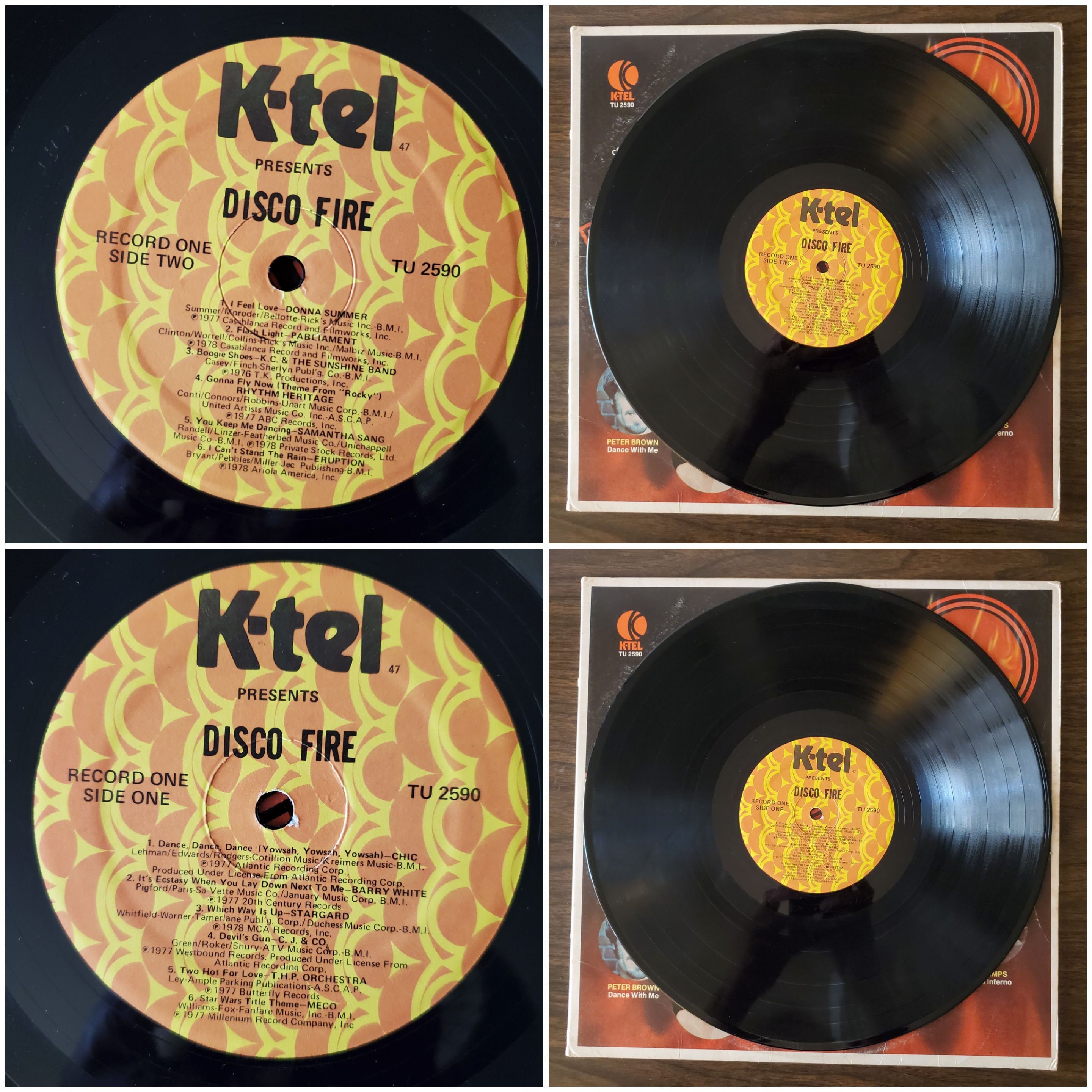 Vintage Record: Disco Fire Disco Music 1978 Double Album - Etsy