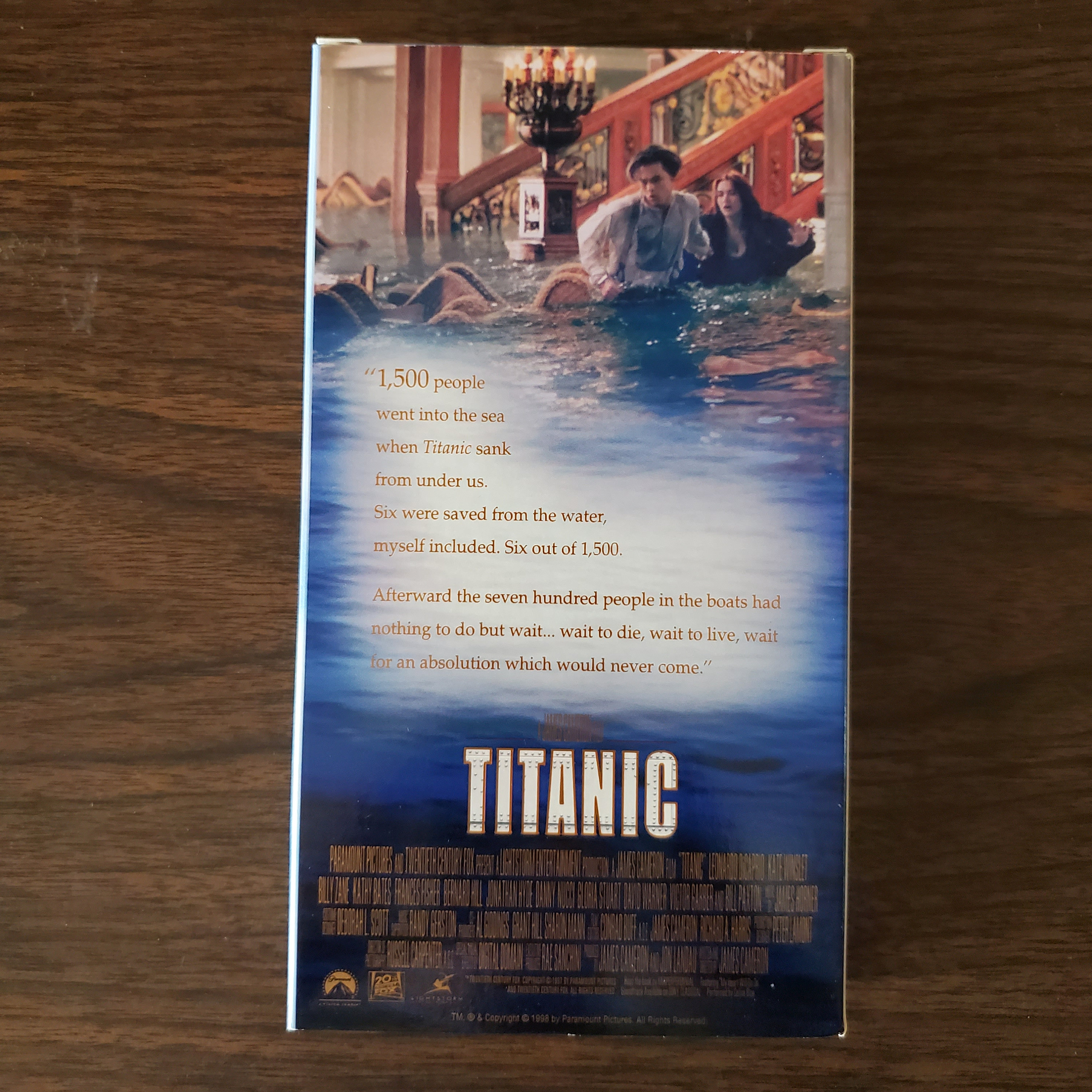 Titanic VHS Box Set, Leonardo Dicaprio, Kate Winslet, Movie Night - Etsy