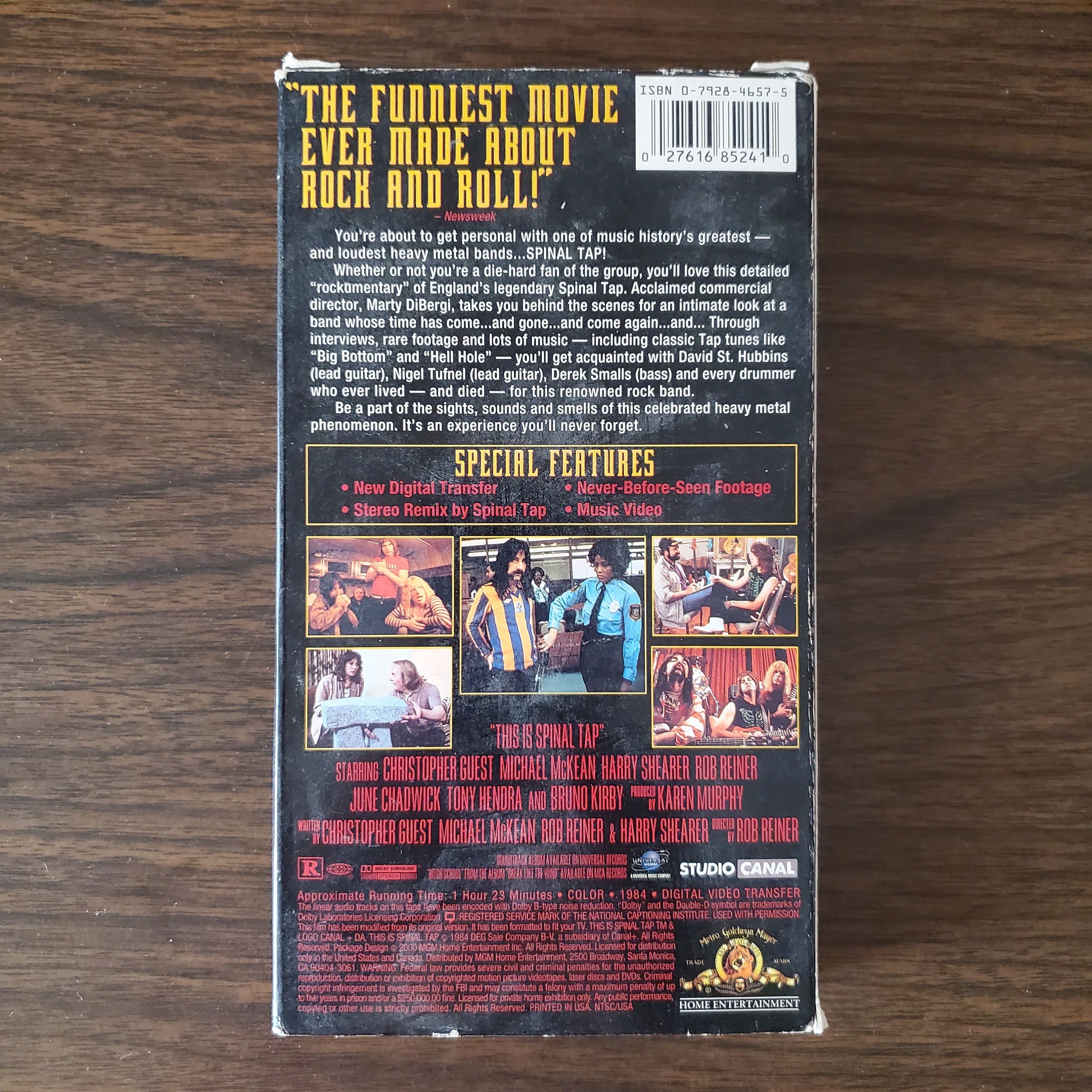 This is Spinal Tap Movie VHS 1984 Heavy Metal Music Movie - Etsy