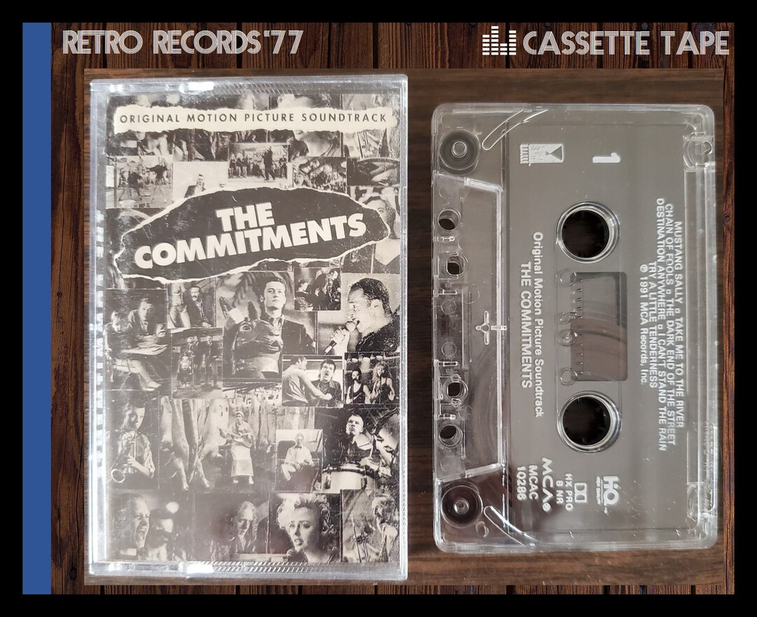 1991 the Commitments (original Motion Picture Soundtrack) CASSETTE - Etsy