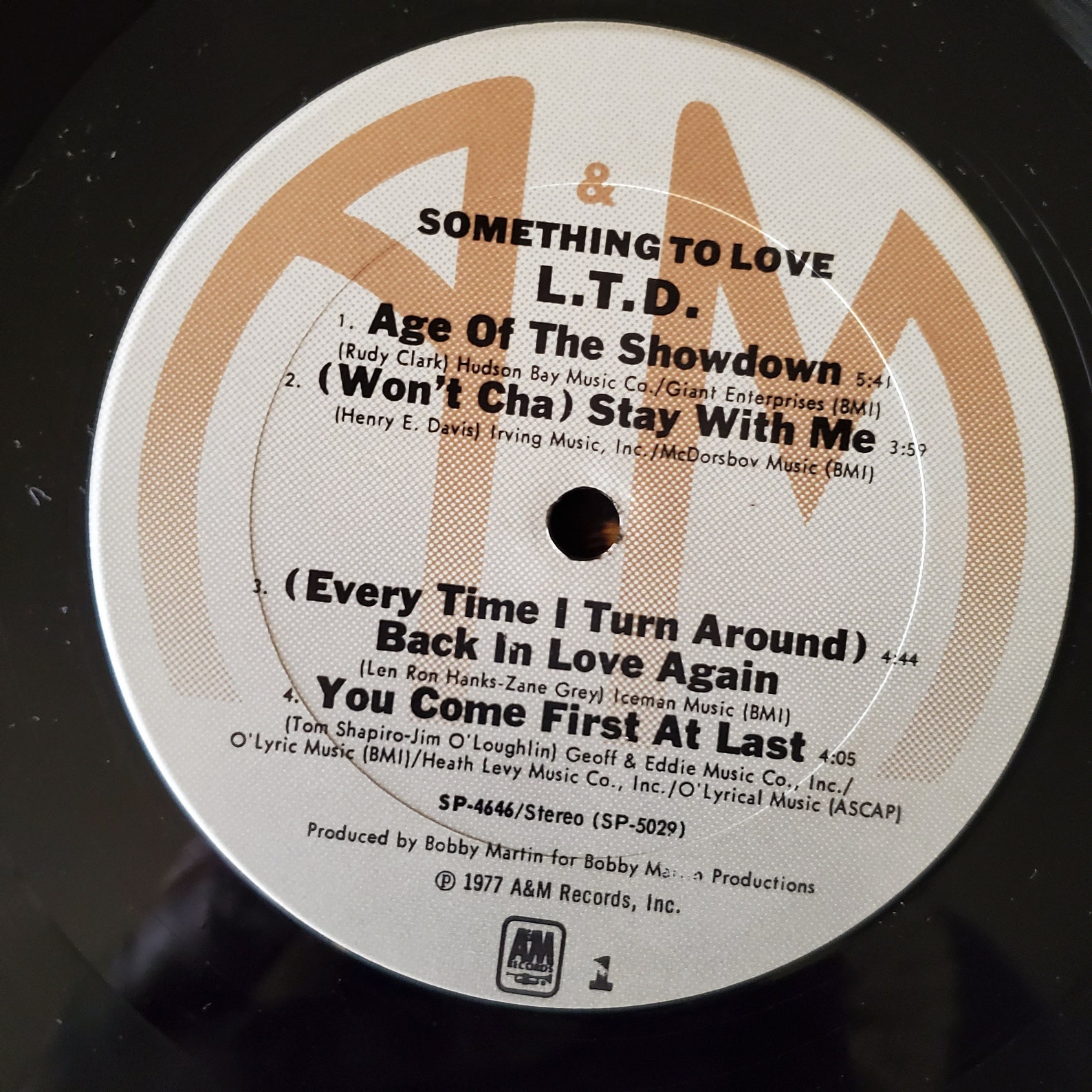 1977 L.T.D. Something to Love Album, SP-4646, Album, Record, Vinyl, Lp ...