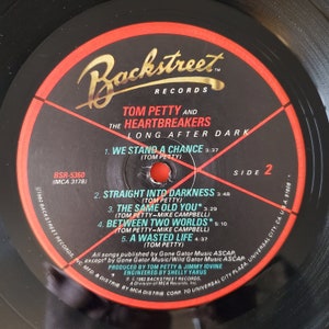 1982 Tom Petty and the Heartbreakers-long After Dark LP, BSR 5360, Album, Record, Vinyl, Lp - Etsy