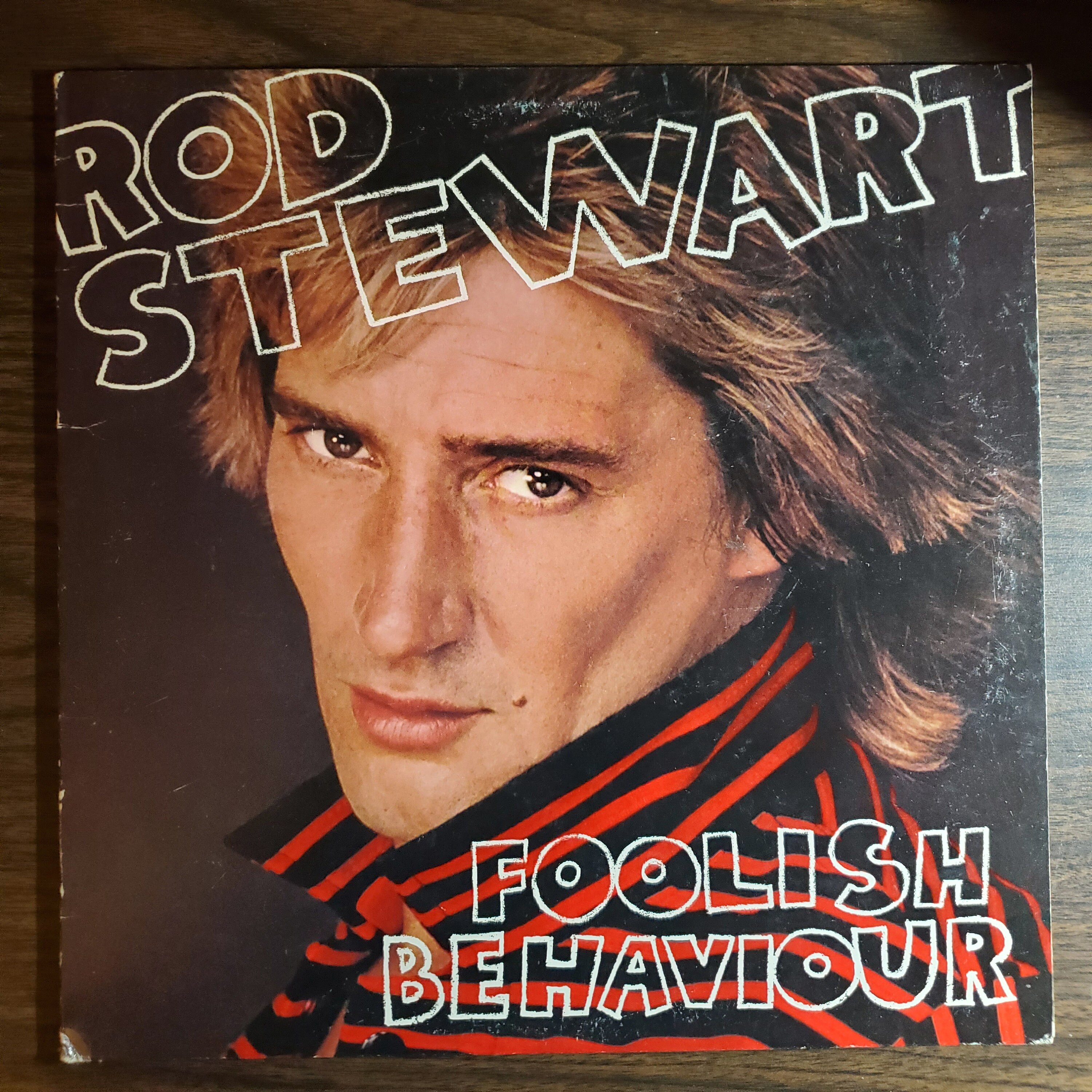 Rod Stewart Foolish Behavior, 1980, HS 3485, LP, Vinyl, Record, Album ...