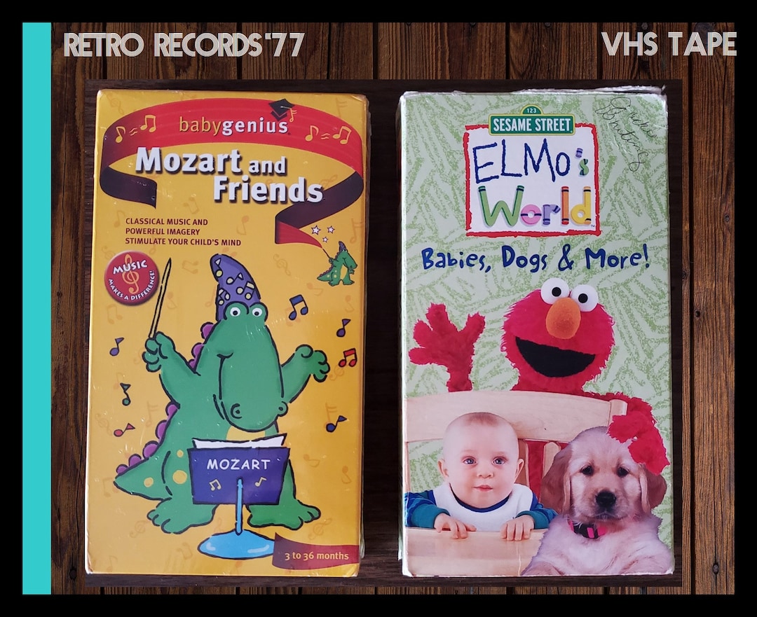 Baby Genius Mozart and Friends, Elmo's World Babies, Dogs & More, 2 ...