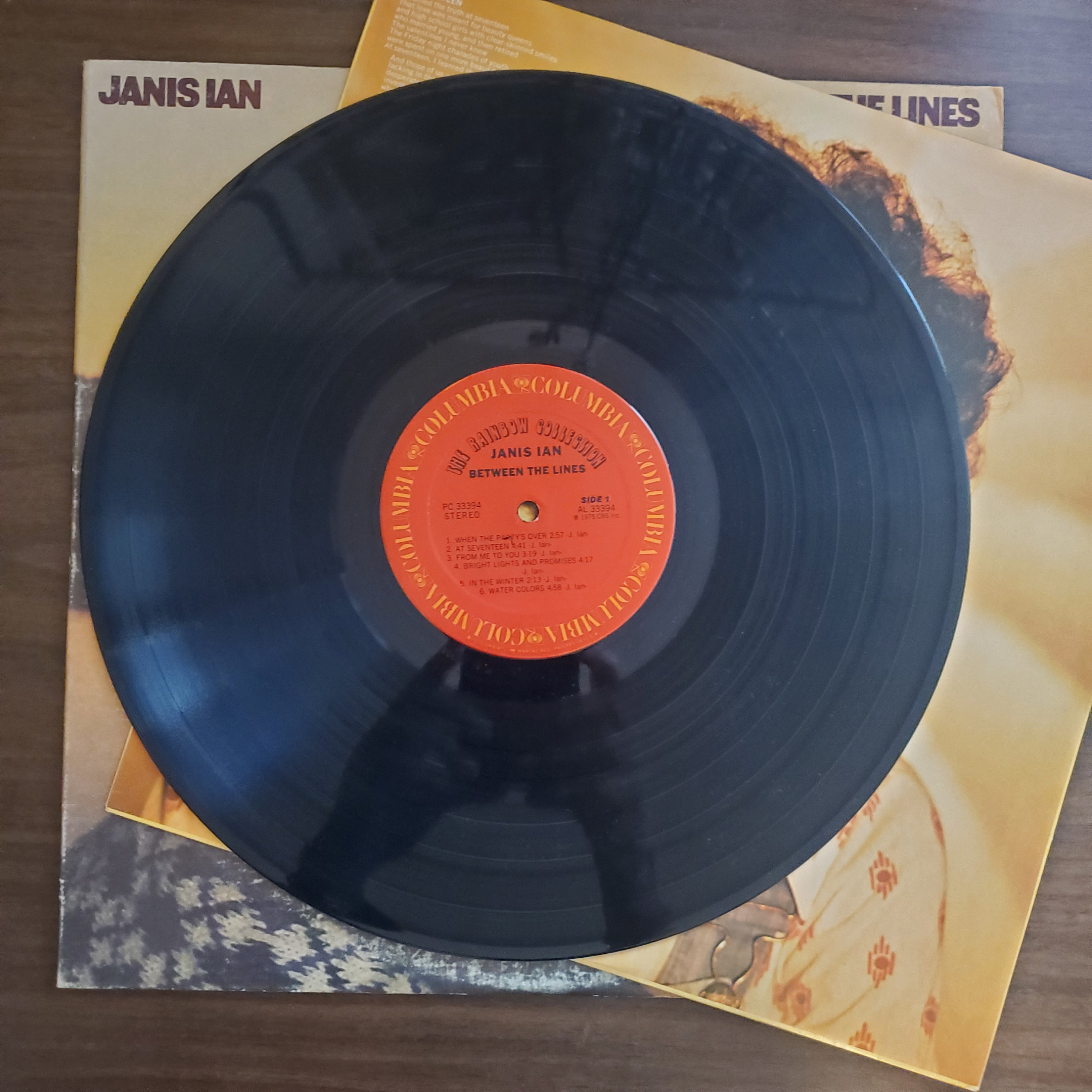 Janis Ian – Between the Lines Vintage Albums, 1975, PC 33394, in the ...