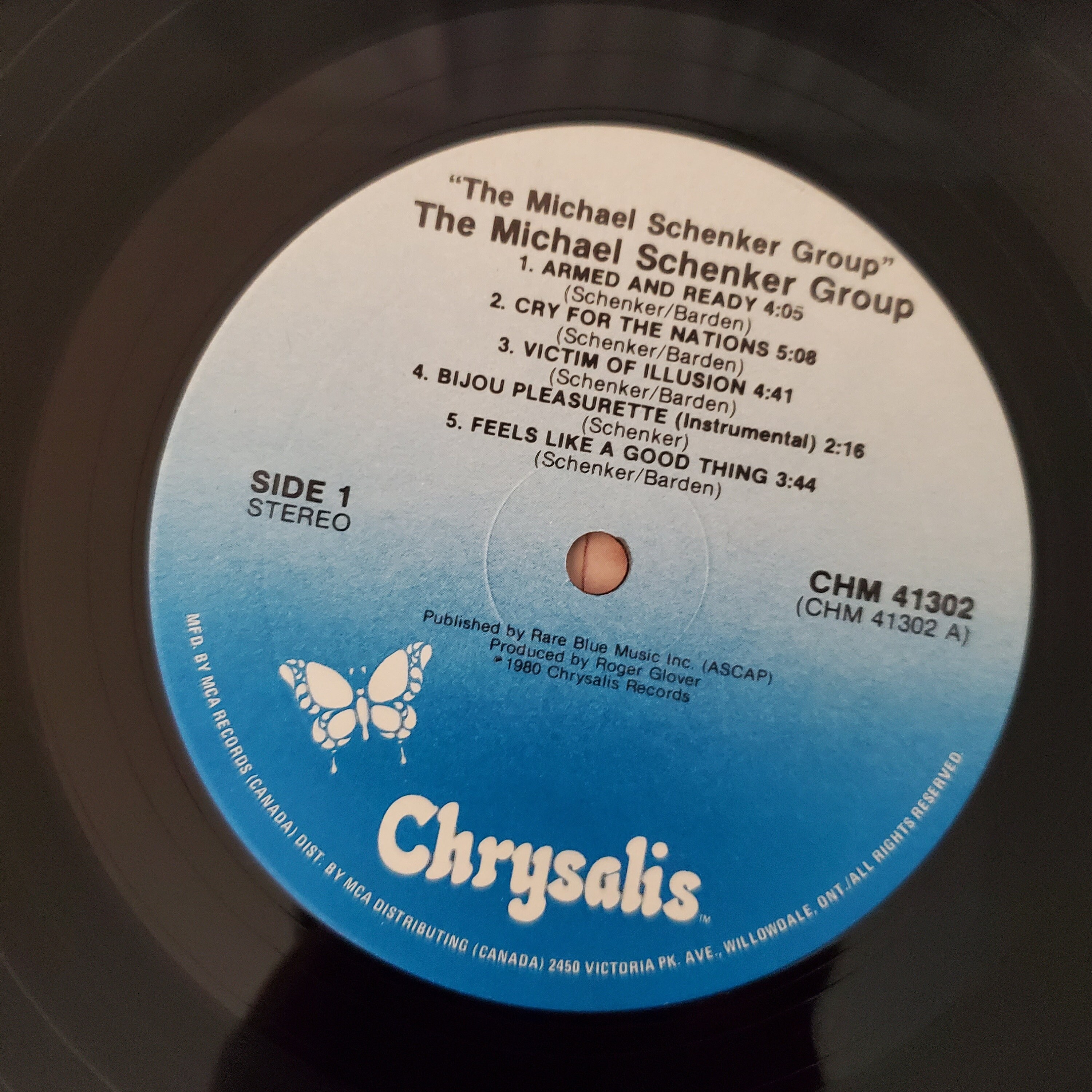 1980 the Michael Schenker Group – the Michael Schenker Group Album ...