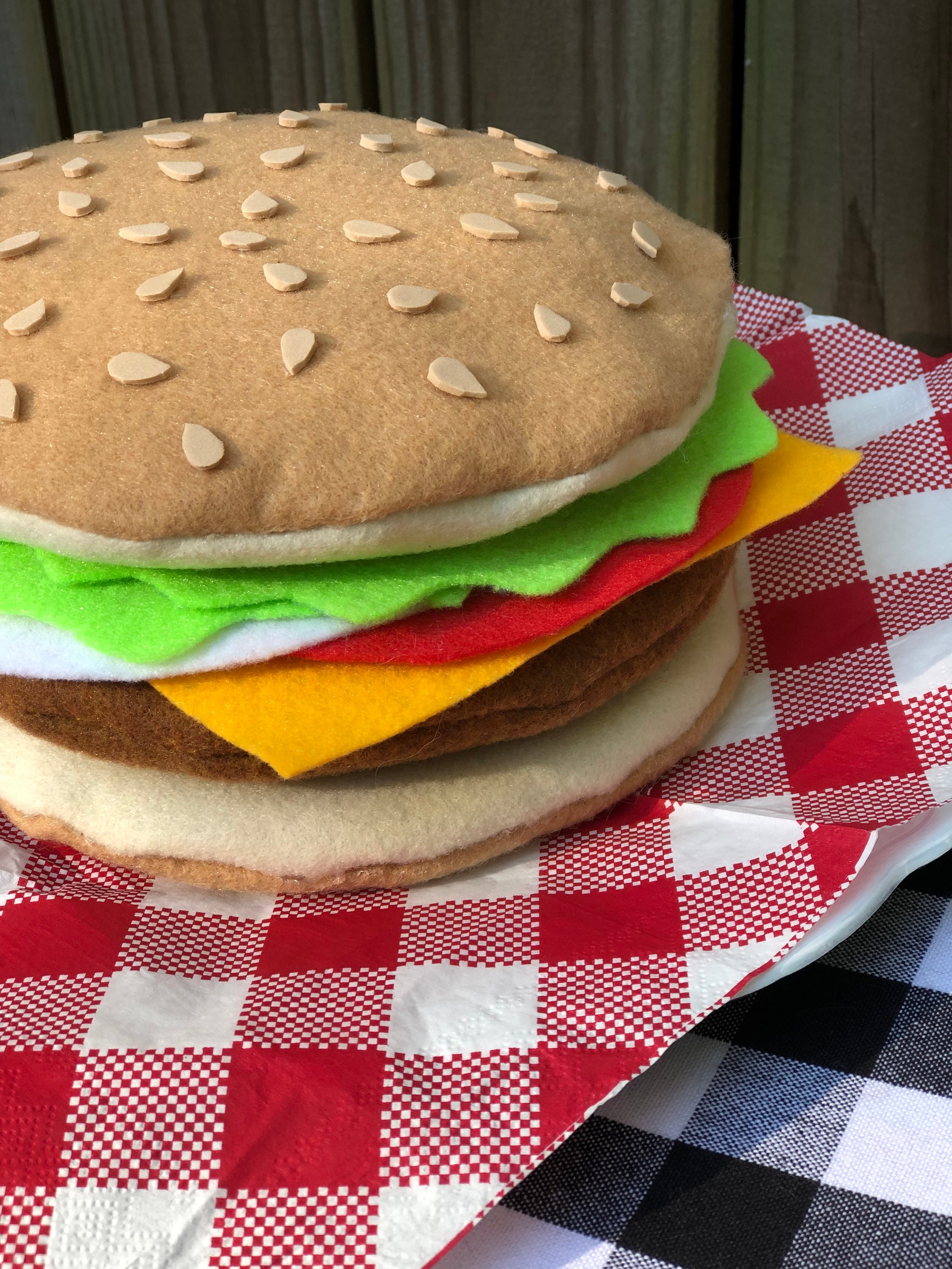 Fake Hamburger | Etsy