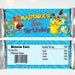 POKEMON Candy Bar WRAPPERS, Pokemon Birthday, Boys Birthday, Pokemon ...