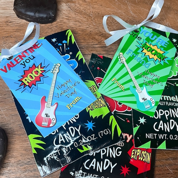 You Rock Valentine - Etsy