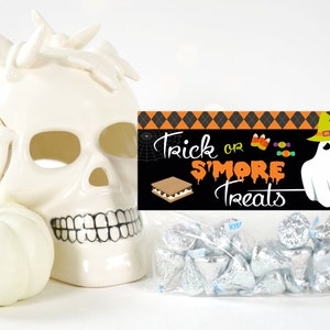 HALLOWEEN TREAT BAG Toppers, Halloween Tags, Gift Bag Tags, Halloween ...