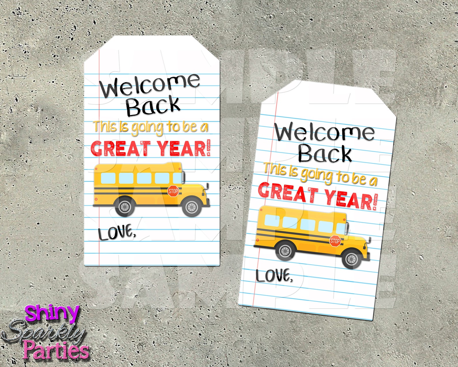 BACK to SCHOOL TEACHER Tags Welcome Back to School Tag Happy - Etsy