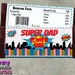 FATHER'S DAY Candy Bar WRAPPERS Diy Father's Day Super Dad Candy Wraps ...