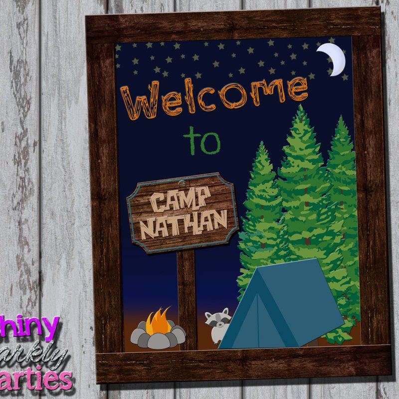Camping Decorations - Etsy