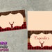 RUSTIC FOOD LABELS Deer Buffet Cards Baby Shower Food Tents - Etsy