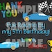 RACE CAR THANK You Card, Racing Birthday Party Thank You Note, Drag ...