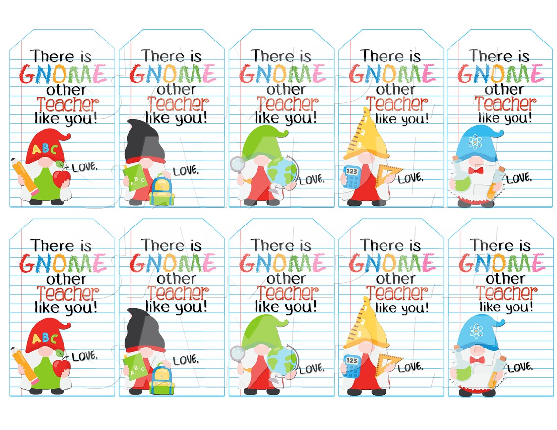 TEACHER GIFT TAGS, Thank You for Making Me so Sharp, Teacher ...