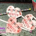 PENCIL VALENTINES - Heart Valentine Cards - Valentines for School ...