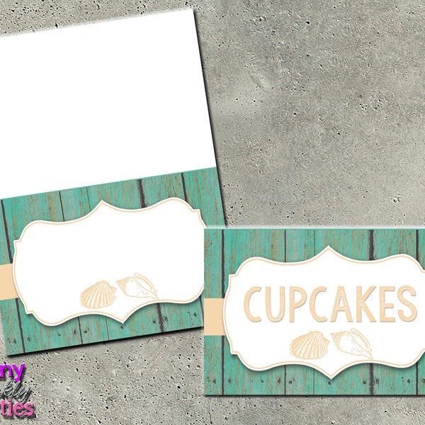 Beach Food Labels - Etsy