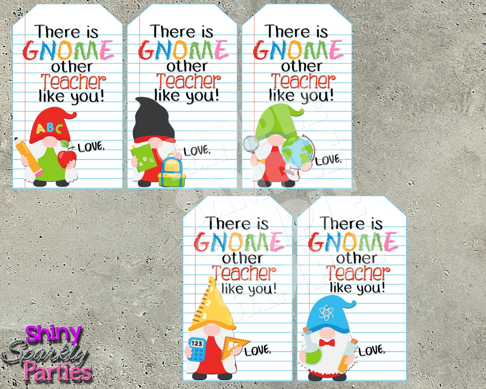 TEACHER GIFT TAGS, Thank You for Making Me so Sharp, Teacher ...
