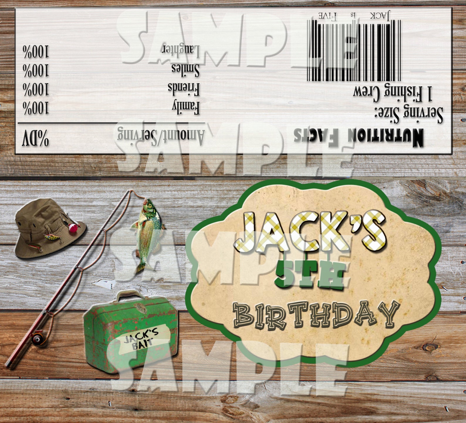 FISHING CANDY Bar WRAPPERS Fishermen Fisherman Candy - Etsy