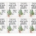 Plant Teacher Tags, Teacher Appreciation Gift Tags, Flower Sign ...