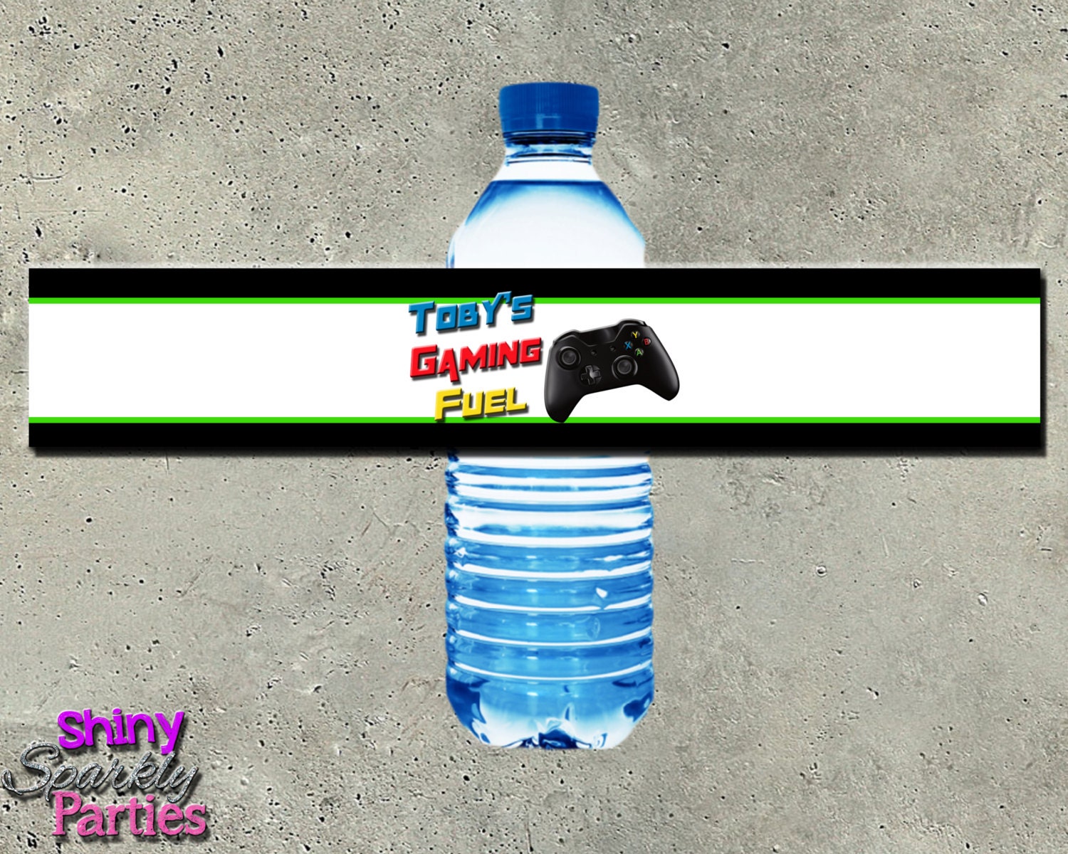 Printable GAMING WATER BOTTLE Labels Video Game Water Bottle | Etsy