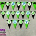 VIDEO GAMING PARTY Banner - Video Game Themed Pendant Banner - Gaming ...
