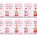 BUBBLE GUM VALENTINE Tags, I Chews You Valentine's Day Tags, Gumball ...