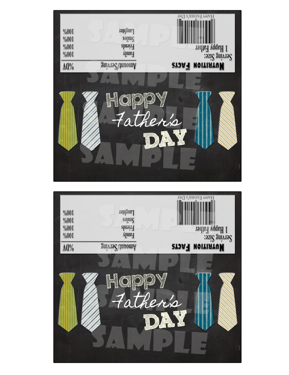 Printable father's DAY Candy Bar Wrappers - Etsy