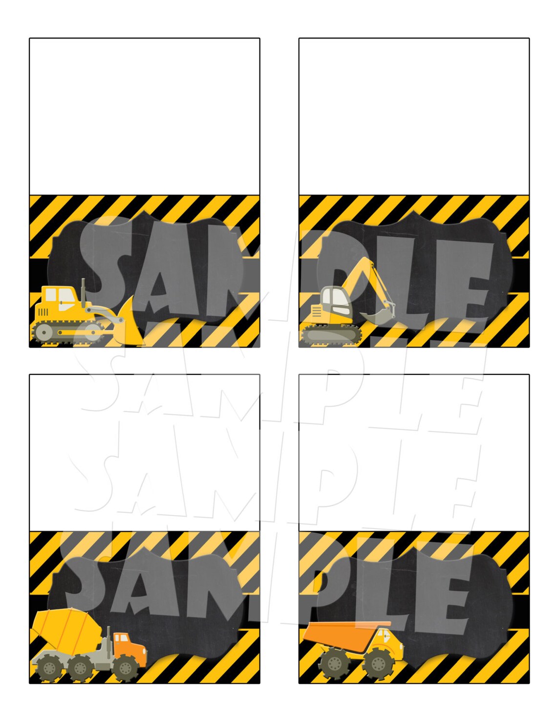 CONSTRUCTION FOOD SIGNS, Construction Food Tents, Construction Food ...