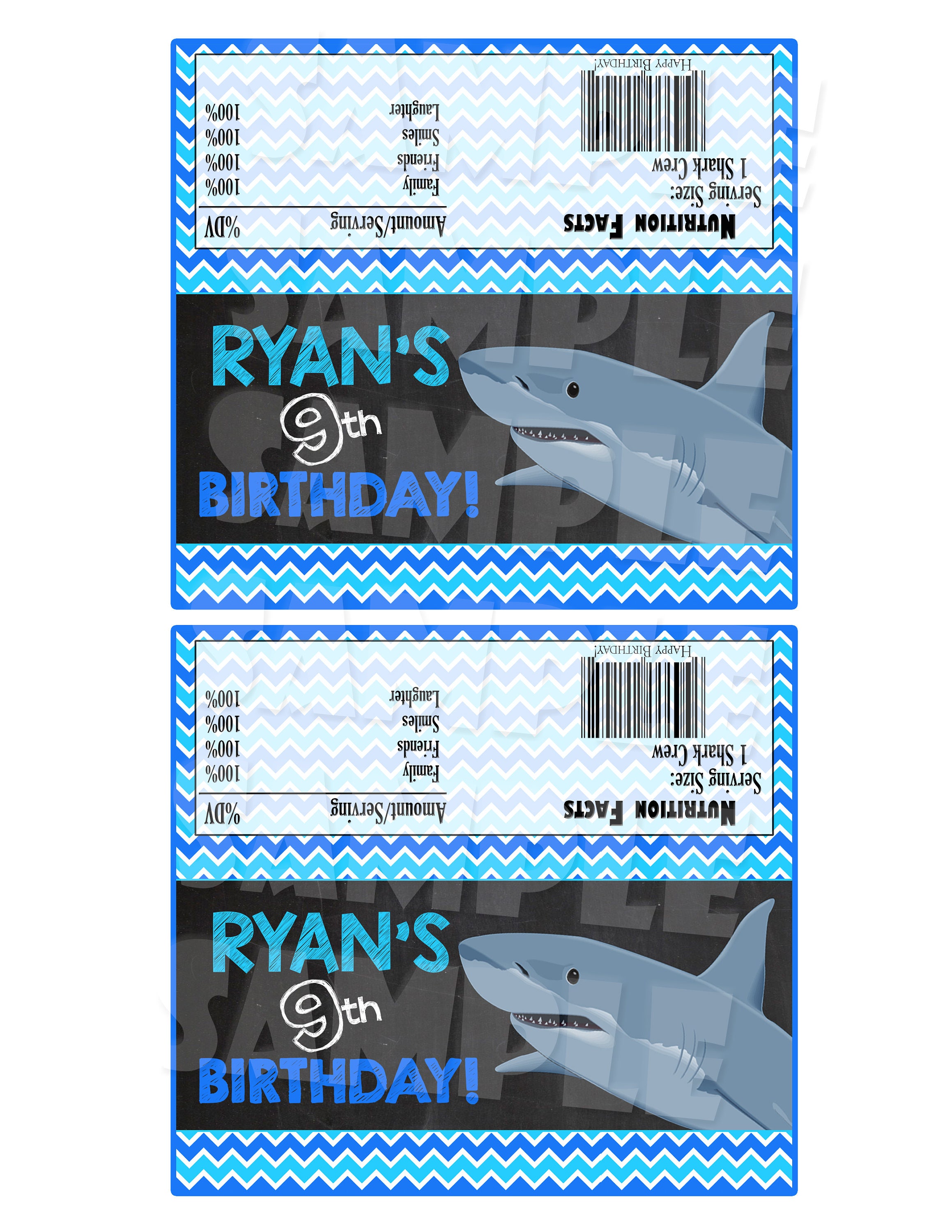SHARK PARTY PACKAGE Shark Birthday Party Decor Shark | Etsy